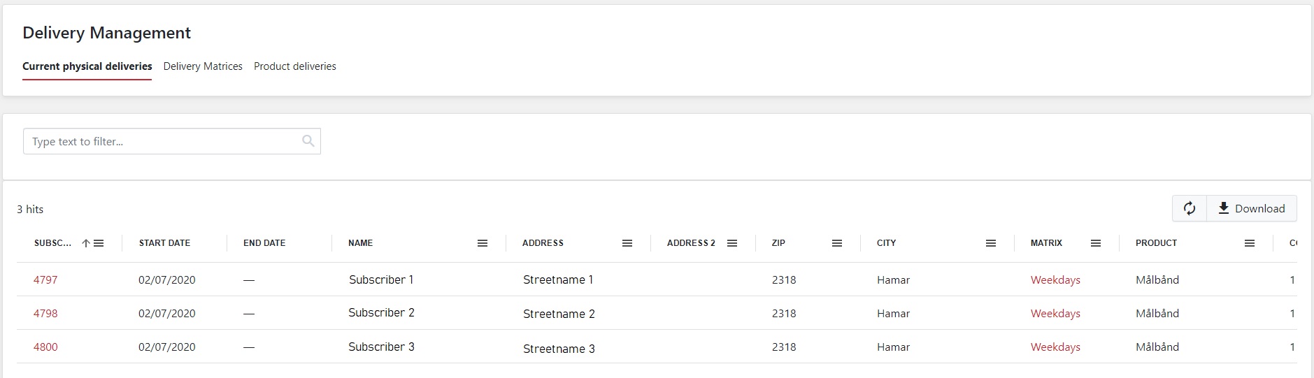 docs – User Documentation